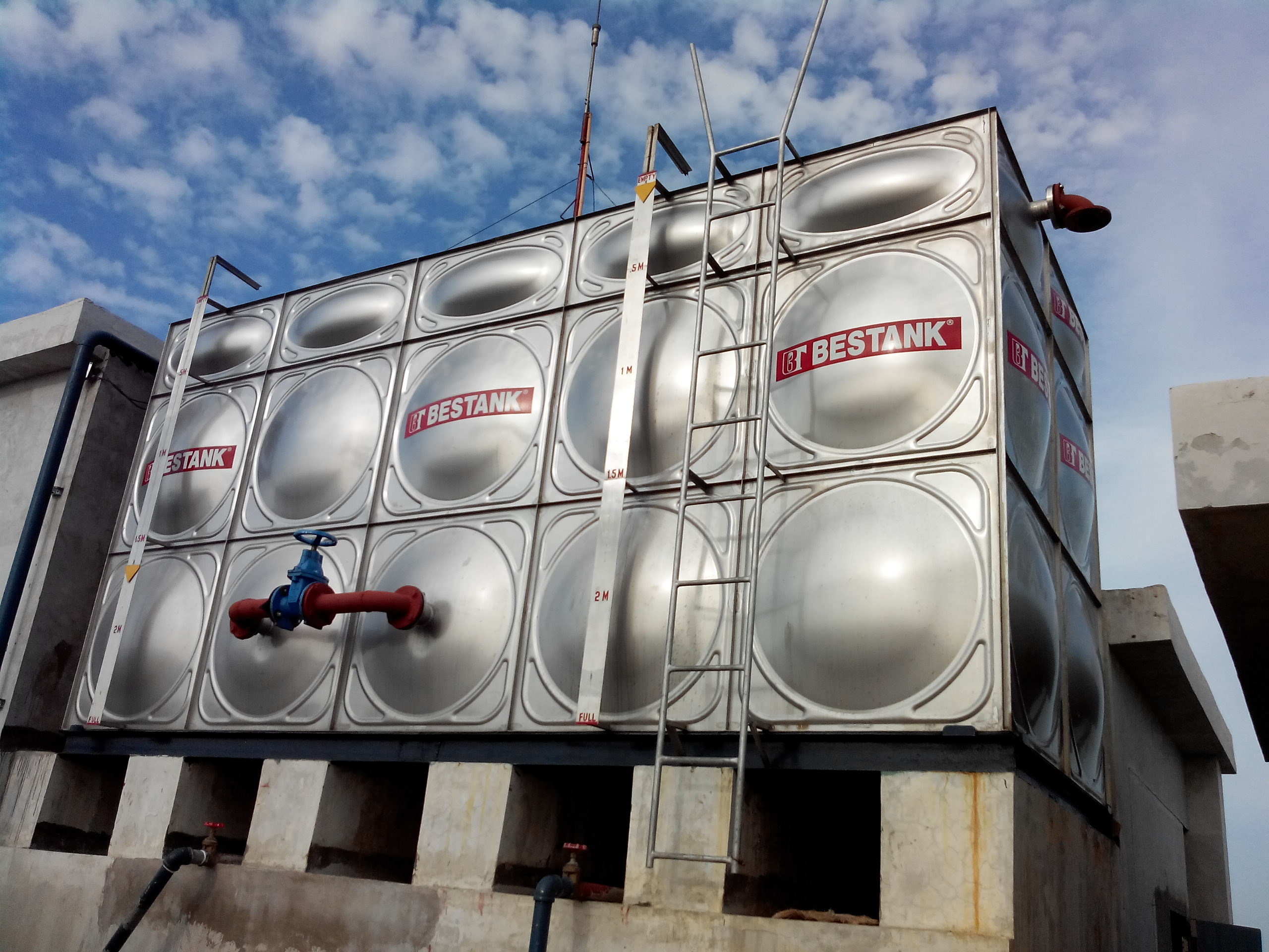 SS Modular Tank – MSY Tower 1 – Bestank