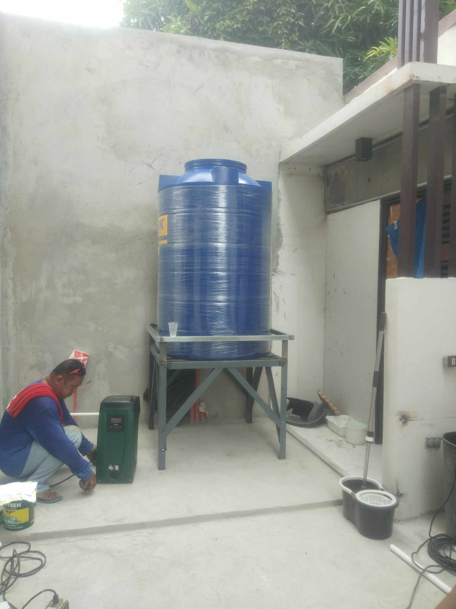 Bestank Polyethylene WT-1000 + DAB Esybox installation in Sta. Rita ...